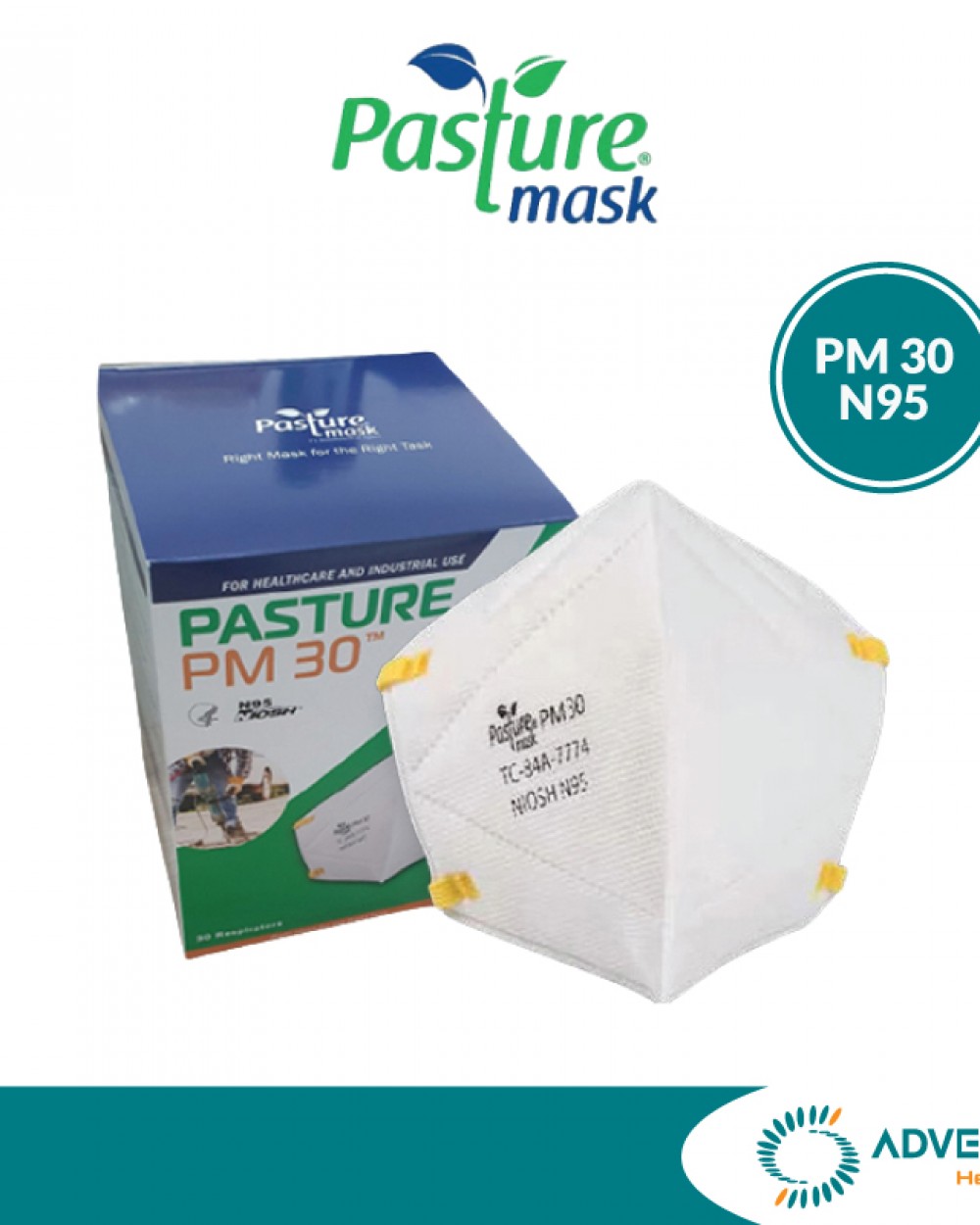 Pasture - N95 PM 30 Respiratory Surgical Face Mask